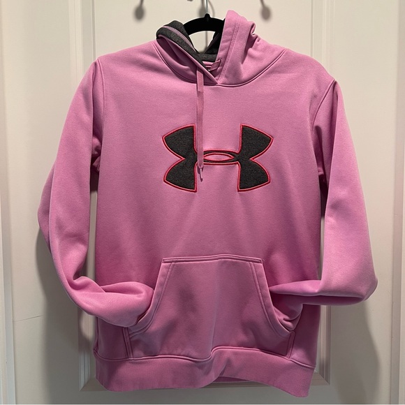 Pink Under Armour Hoodie